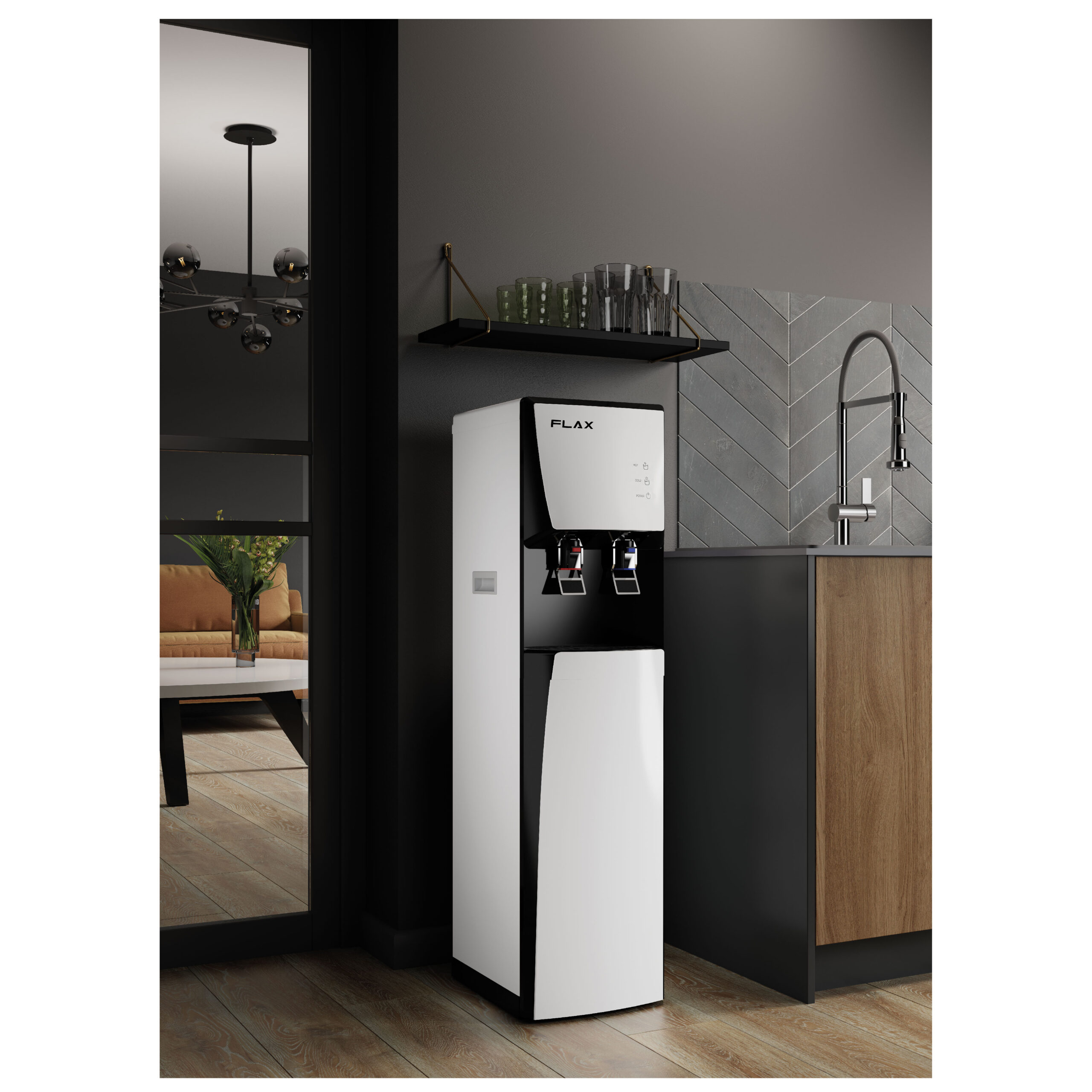 Diamond Pure RO Built-in Water Dispenser - flax.id